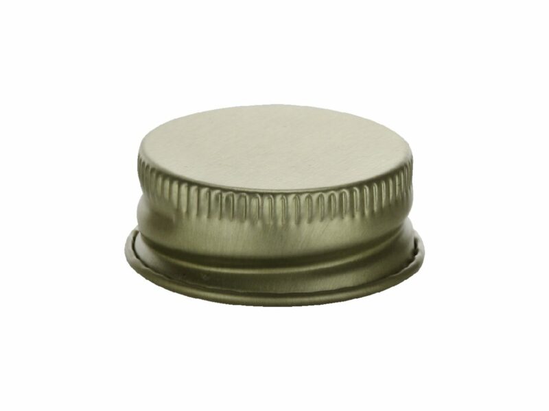 22-400 Gold Metal Screw Cap With Customizable Liner Options ...