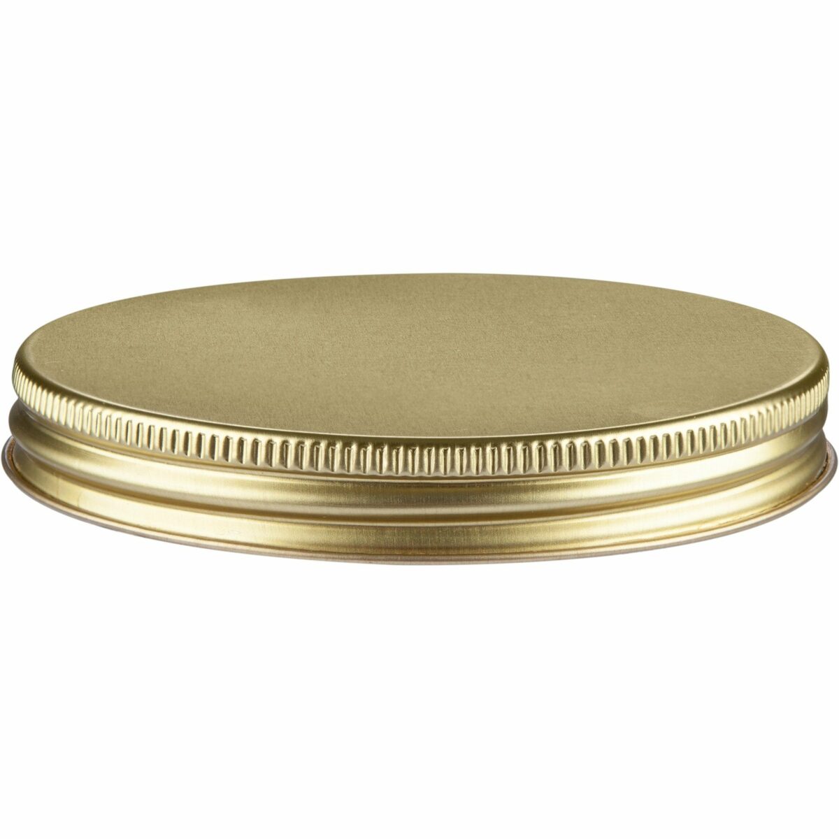 48-400 Gold Metal Screw Cap With Customizable Liner Options ...